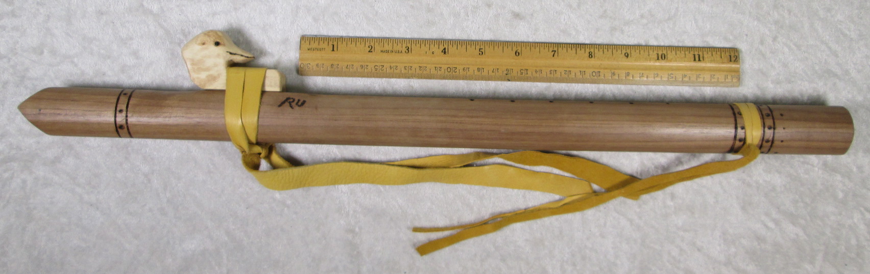 Red Ute Edward Bent Box Sr. Mahogany Flute